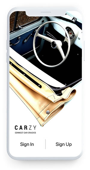 Buy/sell classic sports cars - CARZY